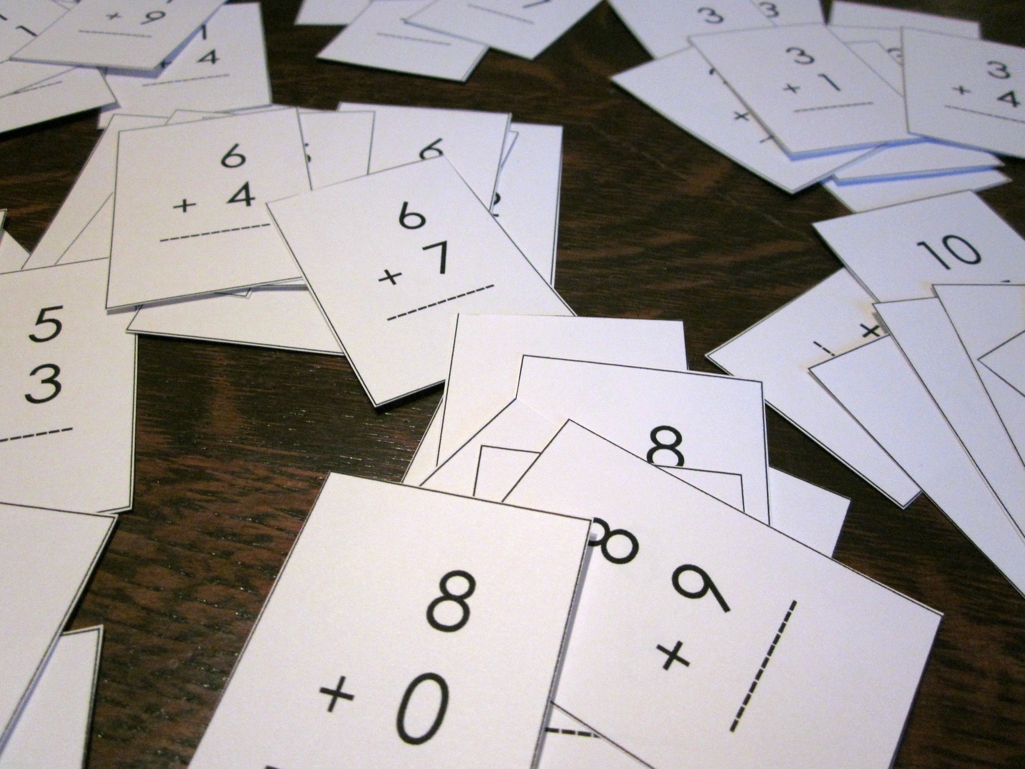 Maddys Mini Math Fact Cards 9 Teach Mama