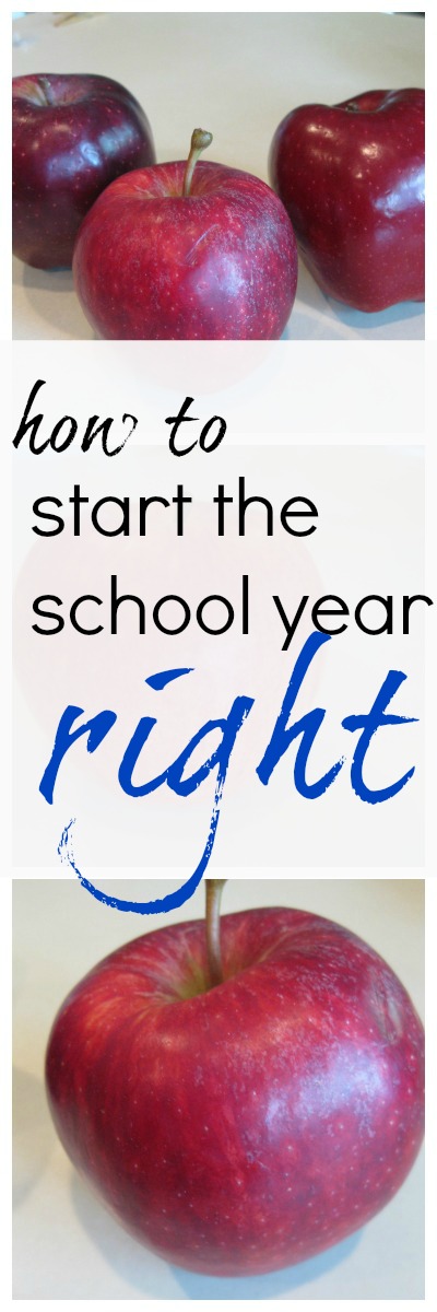 how every family can start the school year