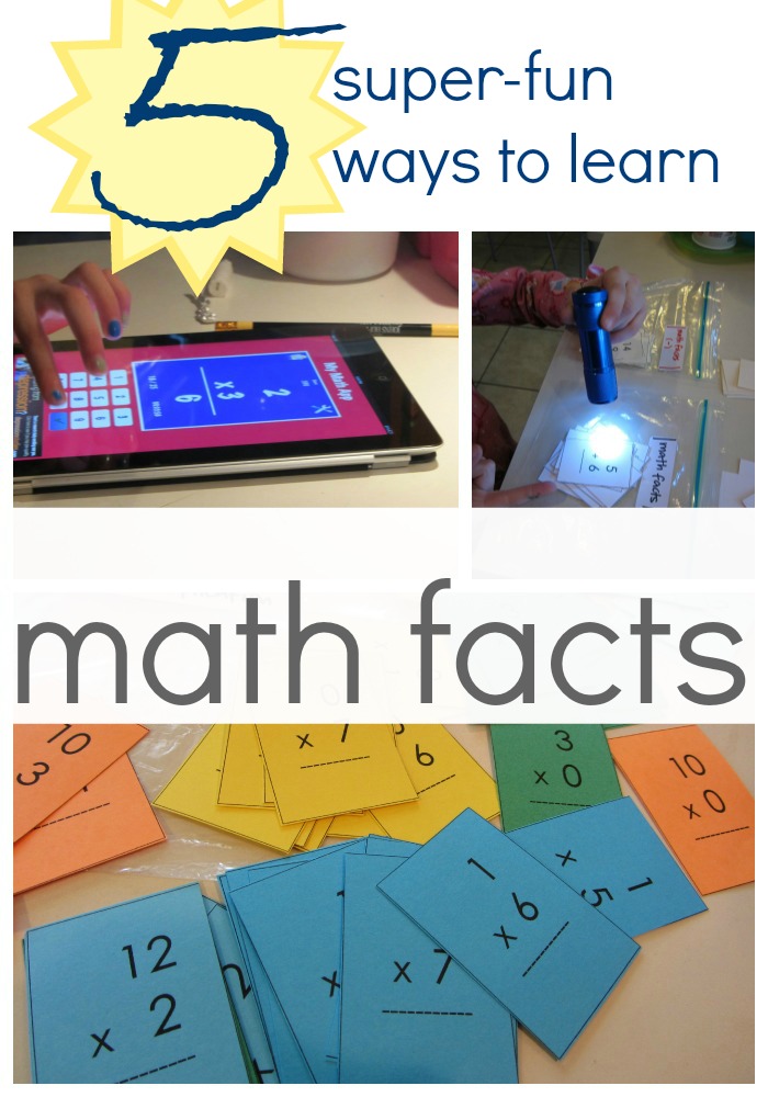 How To Make Learning Math Facts Fun Billy Bruce s English Worksheets