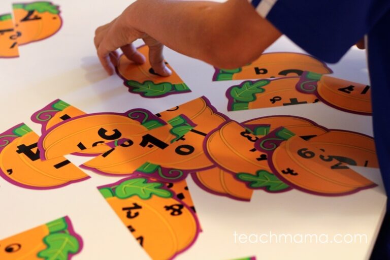 Pumpkin Match Game | Teach Mama