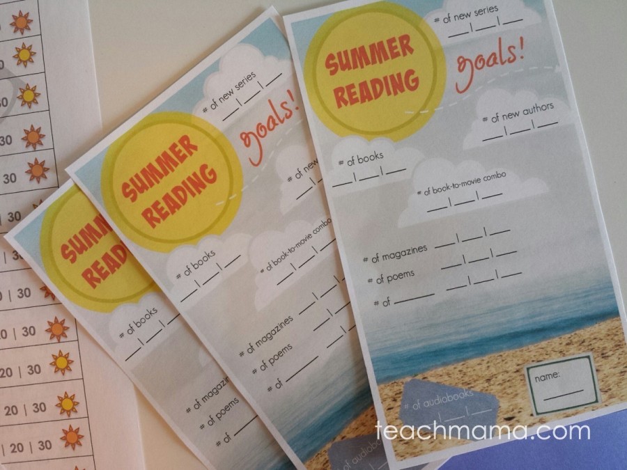 Summer Reading Goals & Reading Logs: Quick And Easy