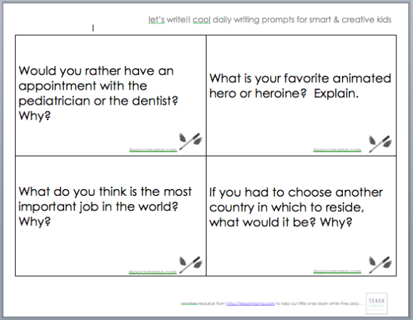 7 Ways To Get Kids Writing (And Cool Writing Prompts For Kids!)