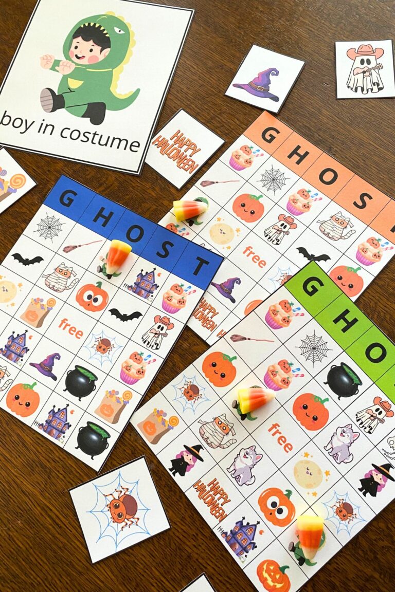 Boo! It's Halloween Ghost Bingo! - Teach Mama