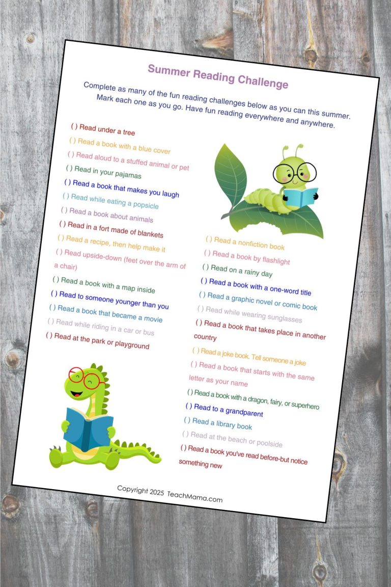 Sneaky Summer Reading Challenge